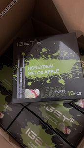 IGET hot - IGET Hot Flavours - IGET Hot Wholesale - 5500 Puffs — 1 vape ...