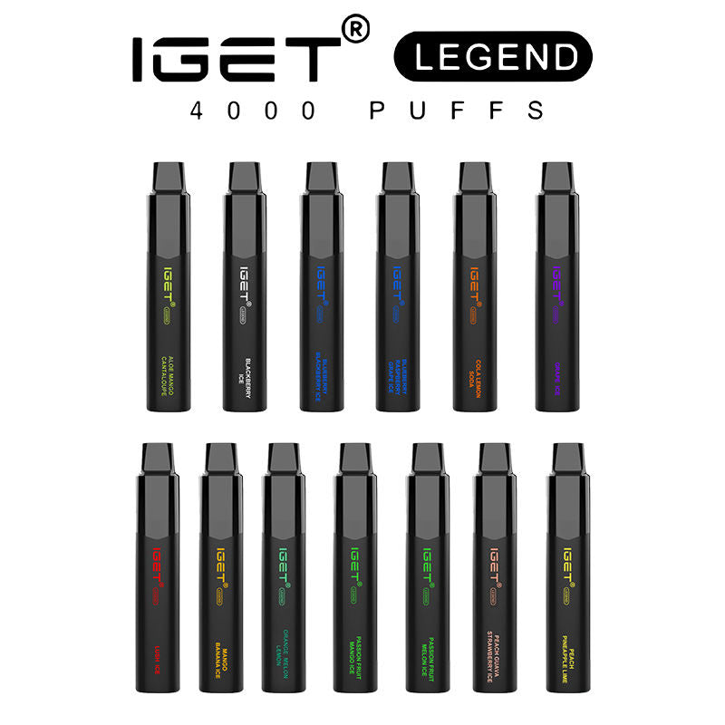 IGET Legend - IGET Legend Flavours - IGET Legend Wholesale — 1 vape ...