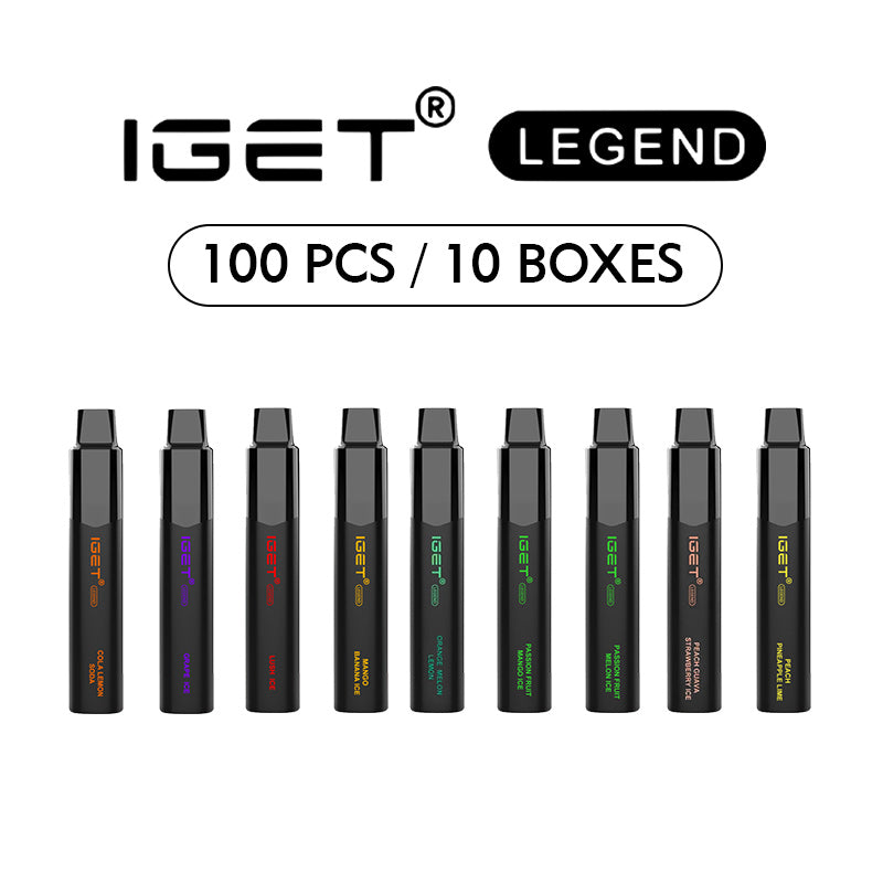 IGET Legend - IGET Legend Flavours - IGET Legend Wholesale - 100 Pcs ...